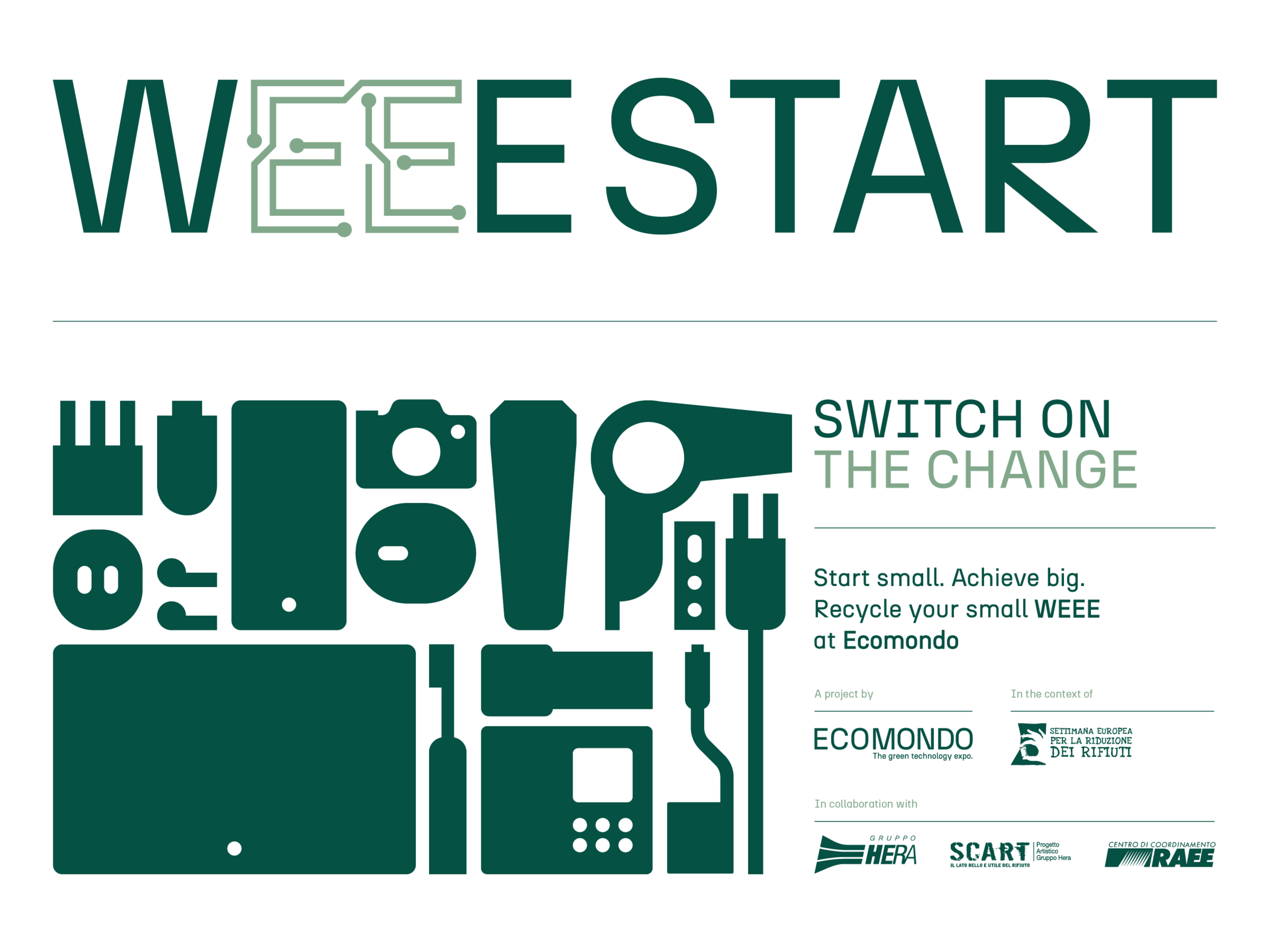WEEE START | Switch on the change